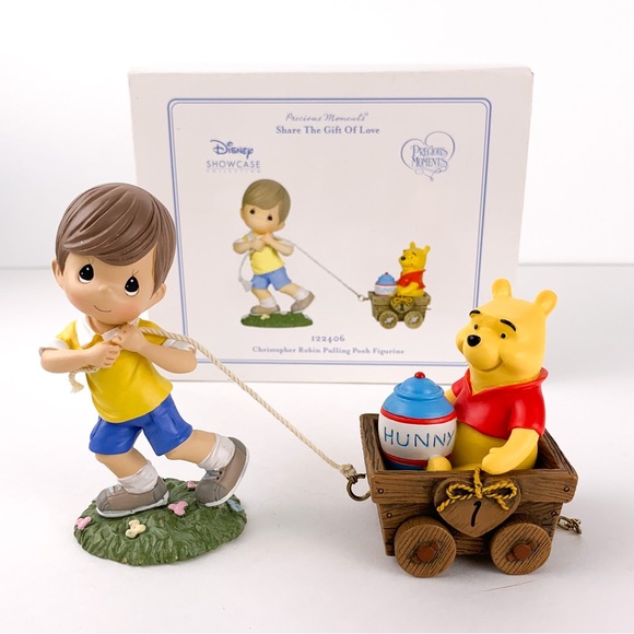 Disney | Accents | Winnie The Pooh Precious Moments Birthday Train ...